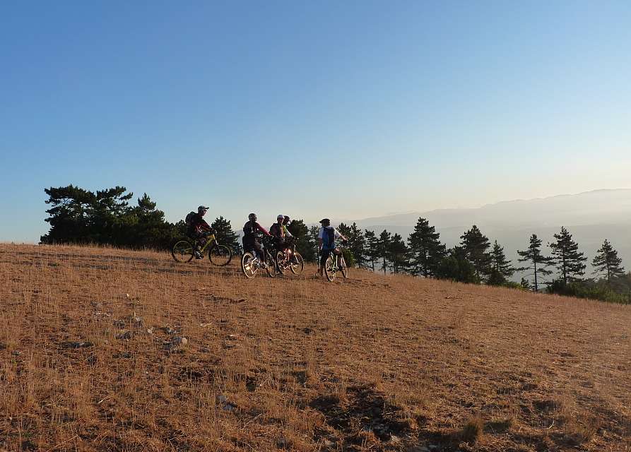 Circuit VTT n°25 - Petit tour sur les crêtes du Grand Luberon